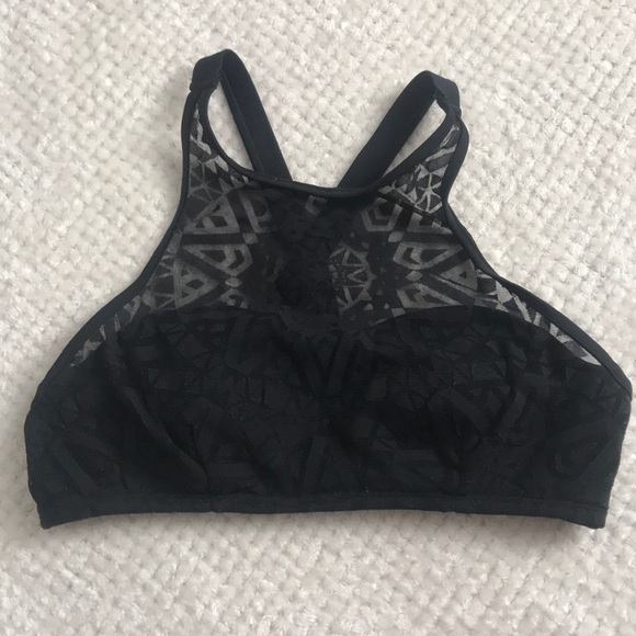 Xhilaration | Swim | Target High Beck Mesh Criss Cross Bikini Top ...